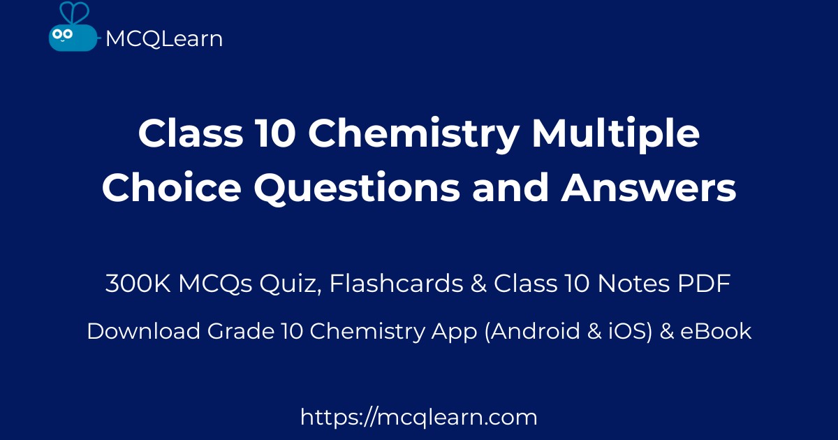 Chemical Equilibrium Quiz [PDF] Questions Answers | Class 10 Chemistry ...
