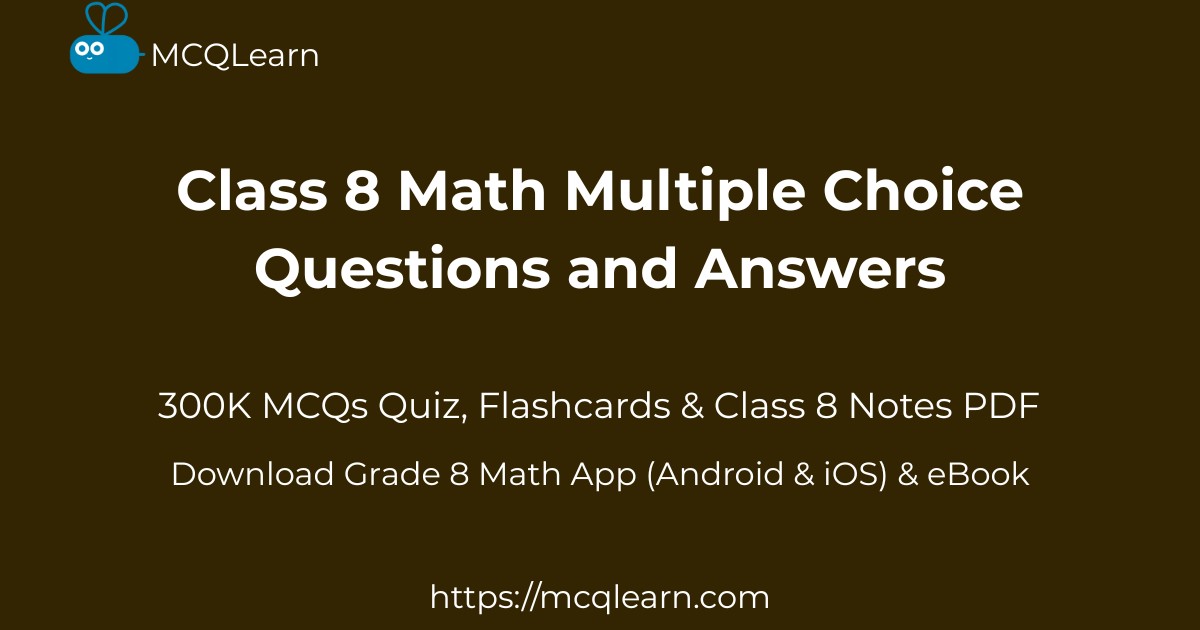 Indices and Standard Form MCQs [PDF] Questions Answers | Indices and ...